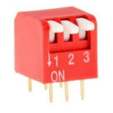 Dip Switch 3 Posiciones Interruptores Arduino Hipercom