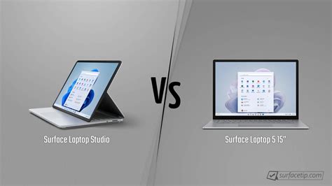 Surface Laptop Studio Vs Surface Laptop Detailed Specs Comparison