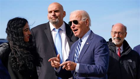 Biden Seeks To Lift Fetterman