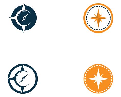 Compass Logo And Symbol Template Icon Vector Image 578041 Vector Art At