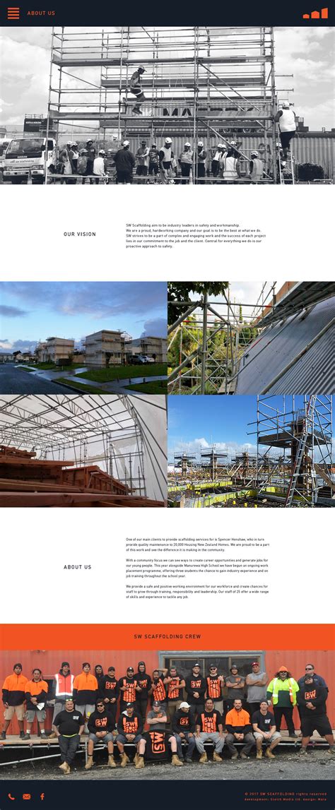 Sw Scaffolding Identity On Behance