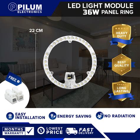 LED Ceiling Light Replacement LED Light Source Module LED Bulb Light Ring Type W Shopee