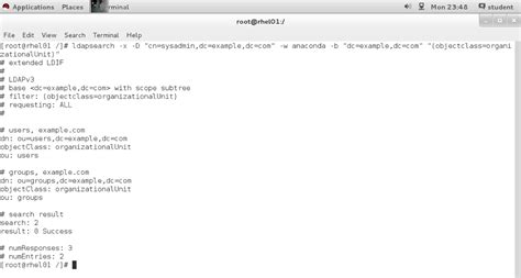 Configuring Basic Openldap Server Rhelcentos 7 ~ Root Of Info