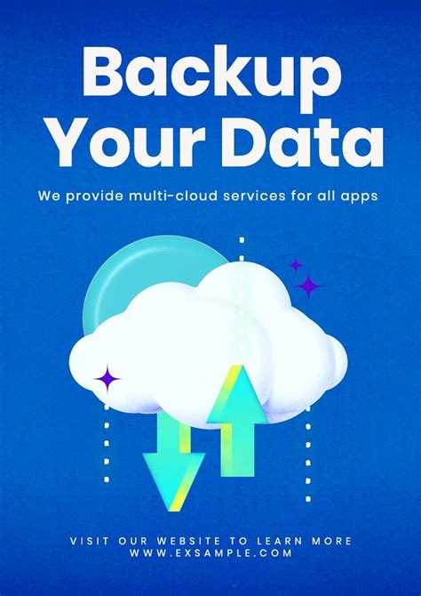 Backup Your Data Poster Template Premium Editable Template Rawpixel
