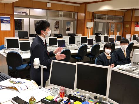 進路への意識の高まり 中越高等学校