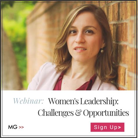 Webinar Womens Leadership Challenges And Opportunities Ellevate