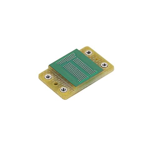 BGA221 Emcp IC Socket With F Interposer 11 5X13mm BGA Socket And Emcp Socket