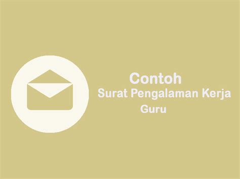 Guru Contoh Surat Pengalaman Kerja Dari Perusahaan Contoh Surat Pengalaman Kerja Dari