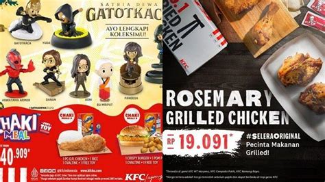 Promo KFC Hari Ini Sabtu 1 Oktober 2022 Chaki Meal Rp 40 Ribuan Gratis