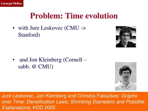 Ppt Large Graph Mining Patterns Explanations And Cascade Analysis