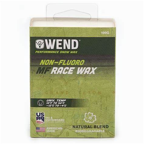 Wend Mf Race Meadowfoam Box 100g Wend Performance Snow