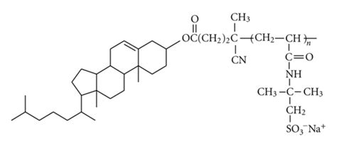 Chemical Structure Of Cholesterol End Capped Polyelectrolyte Download Scientific Diagram
