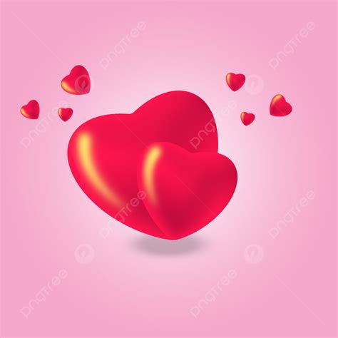 레드 하트 발렌타인 데이 배경 발렌타인 레드 하트 행복한 날 빨간 배경 일러스트 및 사진 무료 다운로드 Pngtree