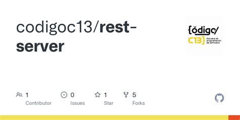 Github Codigoc13rest Server