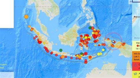 18 Gempa Bumi Hari Ini Sabtu 29 Juli 2023 Ada Info Bmkg Cek Lokasi