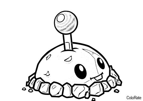 Раскраски Растения против Зомби распечатать на А4 и скачать