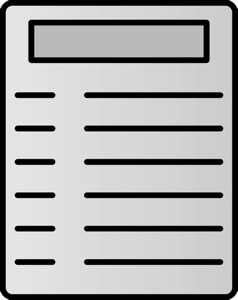 Parchment Line Filled Gradient Icon 42173484 Vector Art At Vecteezy