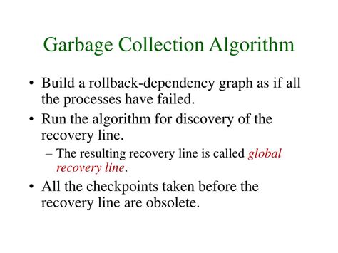 Ppt Rollback Recovery Protocols In Message Passing Systems Powerpoint