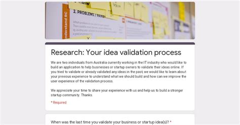 Startup Idea Validator Sideproject