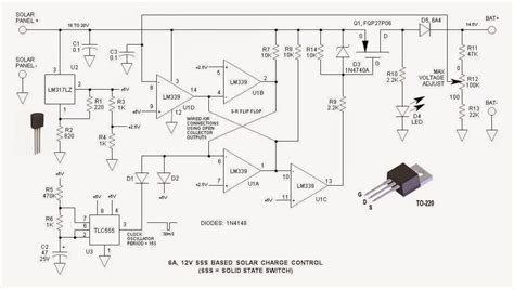6a 12v Sss Based Solar Charge Control Gallery Of Electronic Circuit