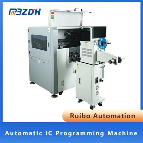 ruibo automatic ic programming robot machine for semiconductor industry with nand flash