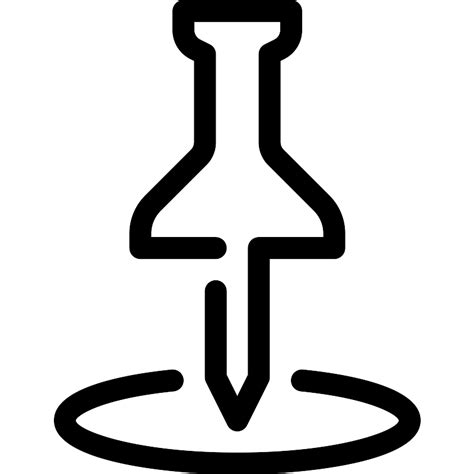 Push Pin Vector Svg Icon Svg Repo