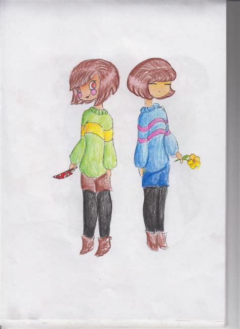 Фриск и Чяра Zelda Characters Fictional Characters Undertale