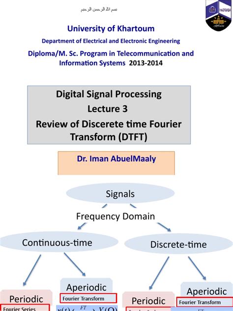 3 Lecture 3 Review Of Disceret Time Fourier Transform Dtft Download