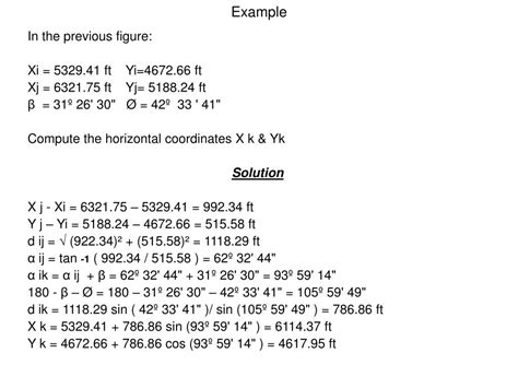 ppt chapter 4 coordinate geometry and traverse surveying powerpoint