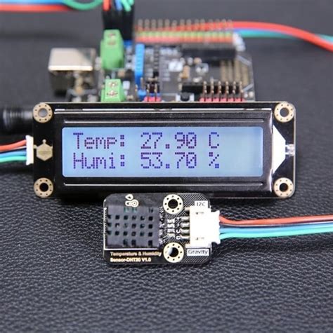 Gravity Dht20 Temperature And Humidity Sensor For Ardu Little Bird
