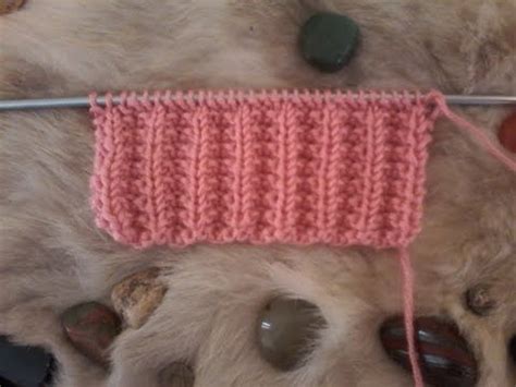 tuto point au tricot fausses côtes anglaises n 1 YouTube