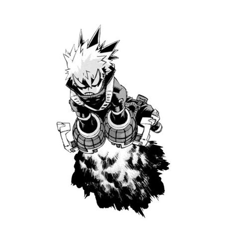 Katsuki Bakugo Panel Clean Face Ems