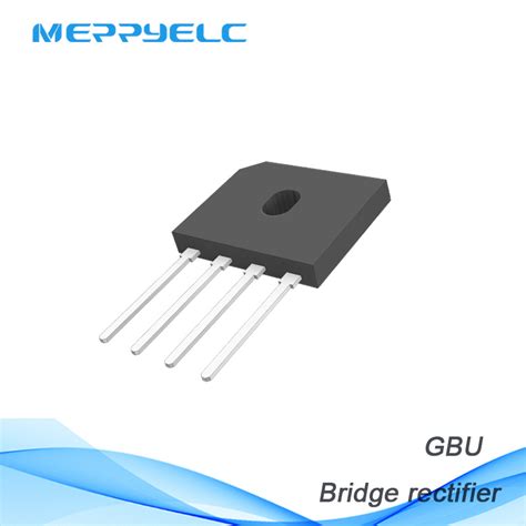 Gbu15005 Thru Gbu1510 Gbu Glass Passivated Bridge Rectifiers China