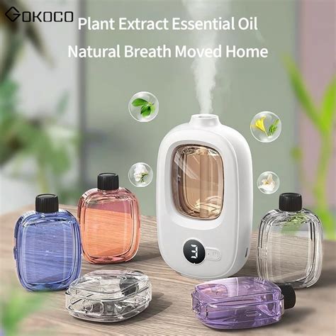 Jual Humidifier Diffuser Aromaterapi Air Purifier Spray Technology Diffuser 45ml Wall Mounted