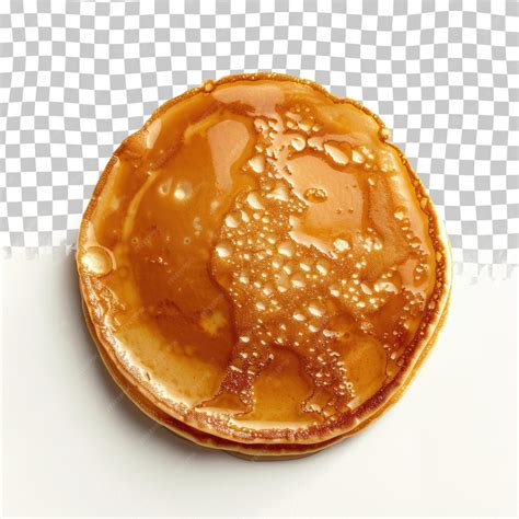 A Pancake That Has A Hole In It Premium Ai Generated Psd