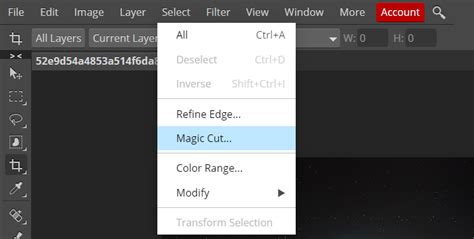 Photopea Remove Background Using Magic Cut Photopea Online Editor Otosection