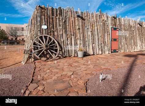 This Educational Tour Of Traditional Navajo Structures Is On Display In