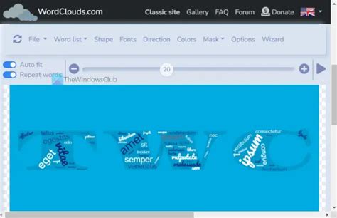 Free Word Cloud Generator Software And Online Tools For Windows Pc