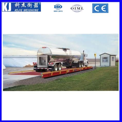 80t Heavy Duty Electronic Portable Weighbridge Truck Scale With Load