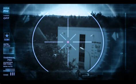 Futuristic Sniper Scope