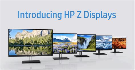 HP Z Display Data Smart Computers