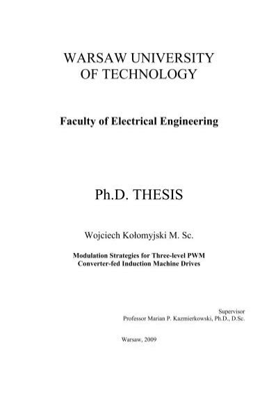 Modulation Strategies For Three Level Pwm Converter Fed Induction