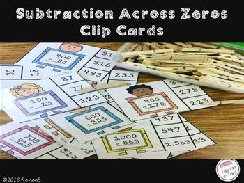 Subtracting Across Zeros TPT