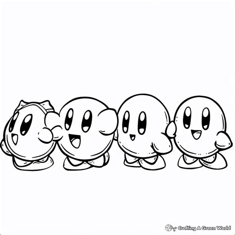 Kirby Coloring Pages Free And Printable