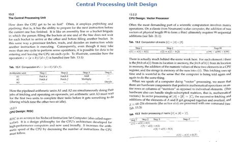 Solved Central Processing Unit Design 132 The Central