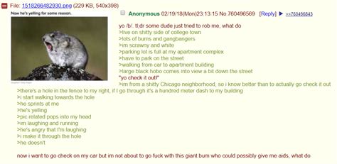 Anon Almost Gets Robbed R Greentext