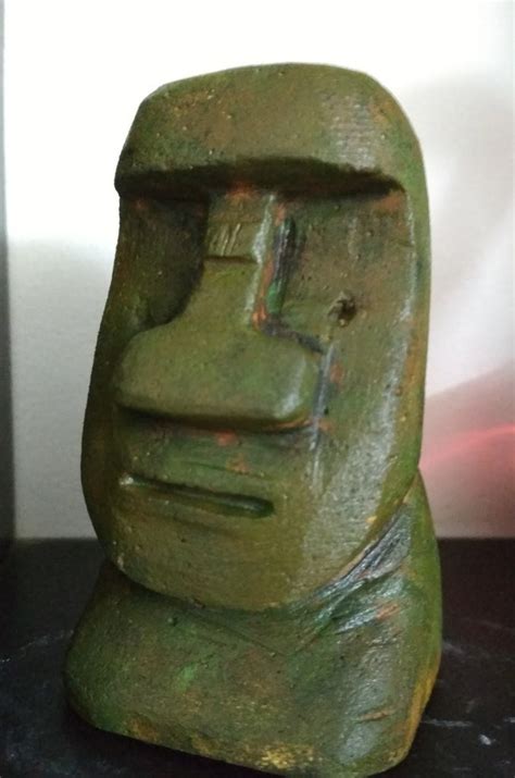 Mini Moai Statue 6 Steps With Pictures Instructables