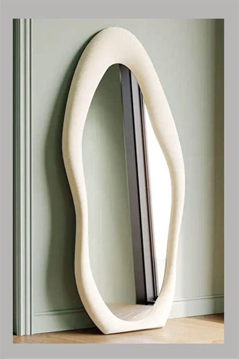 Wall Blob Mirror Wavy Mirror Mirror Wall Hanging Mirror