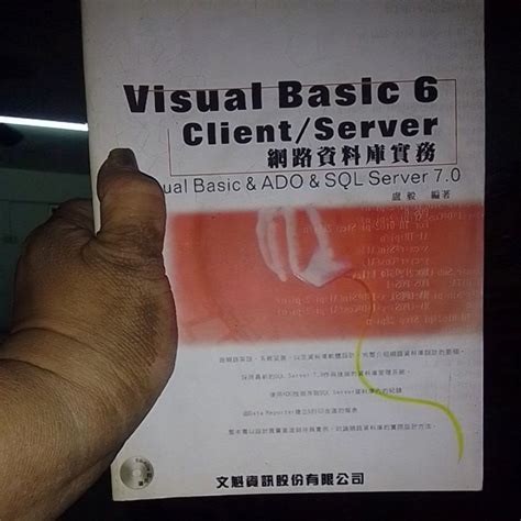 《電腦》《visual basic 6 client server 網路資料庫實務 無cd》盧毅 文魁 蝦皮購物
