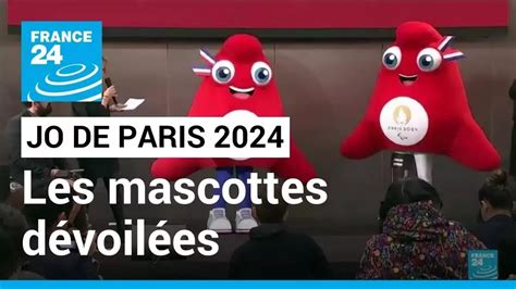 Les JO de Paris 2024 dévoilent leurs mascottes FRANCE 24 Allo Trends